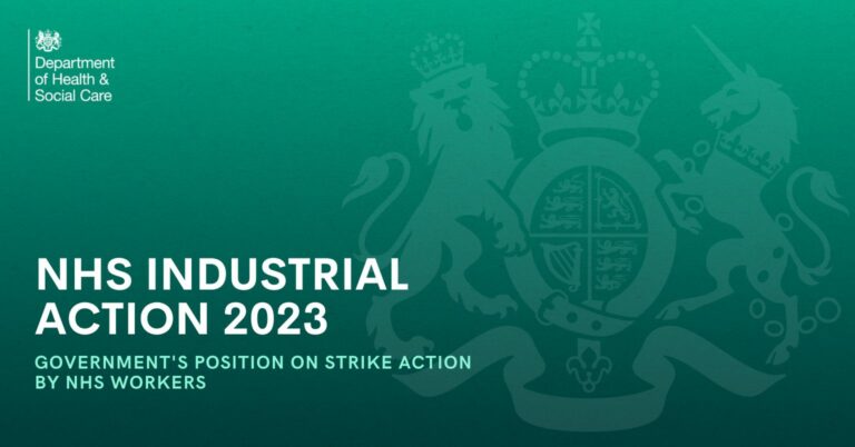 NHS strikes: Government’s position on strike action by NHS workers ...